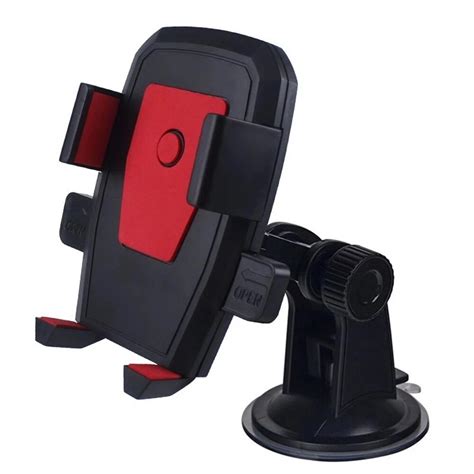 자동차 전화 홀더 360 학위 범용 스마트 폰 자동차 마운트 홀더 조정 가능한 전화 장착 흡입 컵 홀더휴대폰 홀더 And 스탠드 Aliexpress