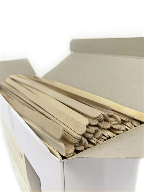 1000 Birch Wood Coffee Stirrers 7 Inch Coffee Stir