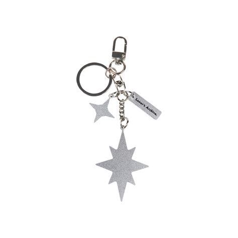 Silver key chain (twinkle)