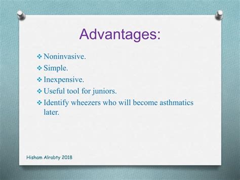 Asthma Predictive Index Ppt