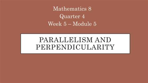 Parallelism And Perpendicularitypptx