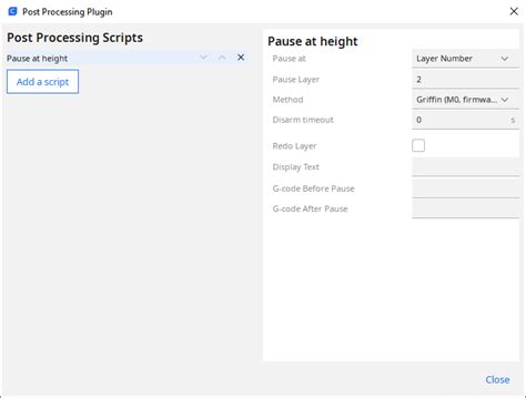 Cant Remove Post Processing Scripts Ultimaker Cura Ultimaker Community Of 3d Printing Experts