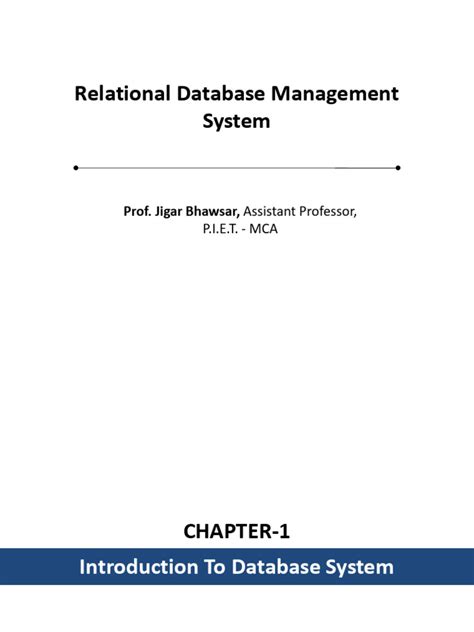 unit 1 pdf databases relational database