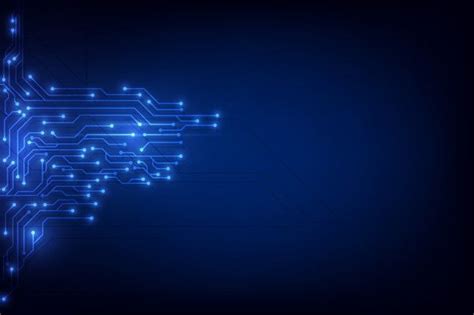 Абстрактный фон технологии Hitech связи концепции инновационного фона Премиум векторы