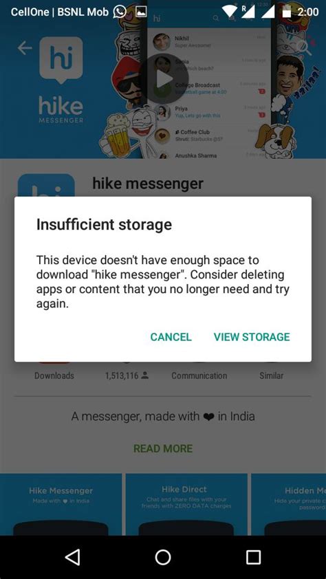 Error I Have Enough Memory But Showing Insufficient Storage Cant Install App Android