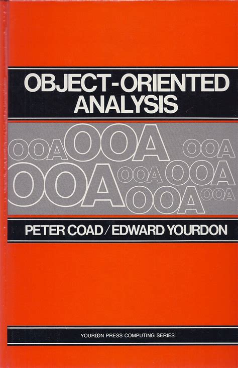 Coad Yourdon Object Oriented Analysis Pdf