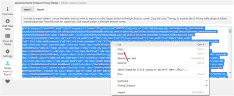 Migrating Tables Export And Import Wbw Export And Import
