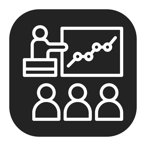 Imagen Vectorial Del Icono De Capacitación Y Desarrollo Se Puede