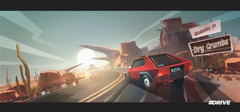 Drive Developing An Endless Driving Game Driving Games Low Poly