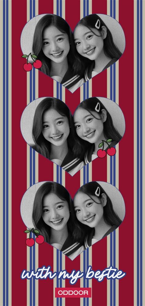 빈티지 스타일 스티커사진 배경화면 툴디tooldi