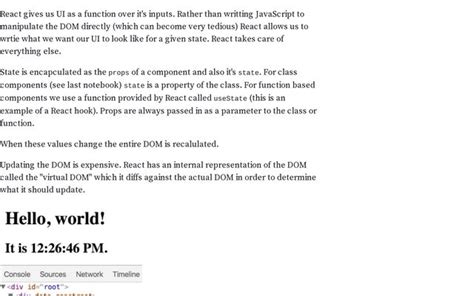 React State And Props Steven Robison Observable