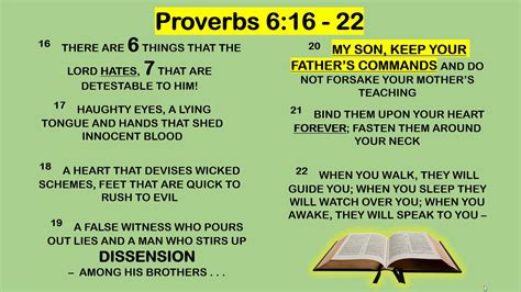 Proverbs 6