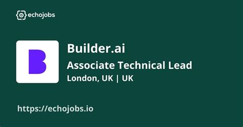 Builderai Is Hiring Associate Technical Lead Python London Uk Uk