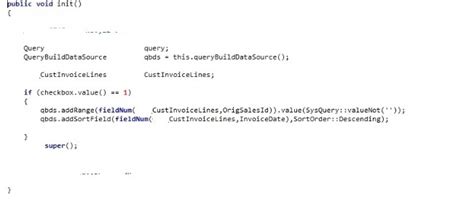 How To Set Query Build Range On Form Data Source In Axapta