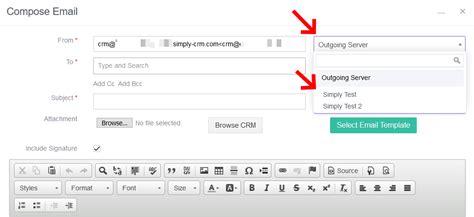 How To Set Up Multiple Senders In Simply CRM Support Simply