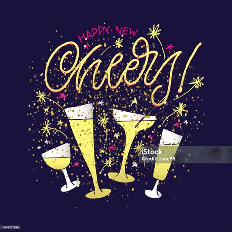 행복한 겨울 방학 엽서 메리 크리스마스와 새해 복 많이 받으세요 홀리 졸리 눈송이에 대한 스톡 벡터 아트 및 기타 이미지 눈송이 초대장 12월 Istock