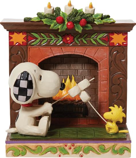 Enesco Peanuts By Jim Shore Snoopy Woodstock Christmas