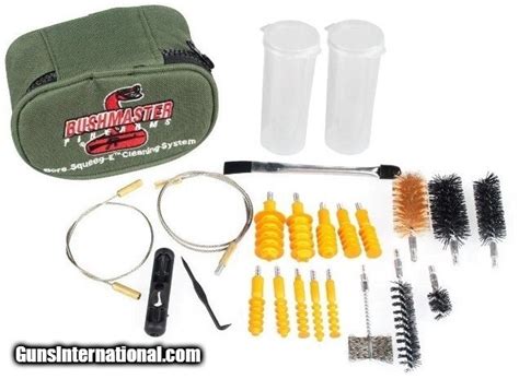 Remington Bushmaster Squeeg E 22 Pc Universal 22 To 12 Gauge Cleaning Kit For Sale