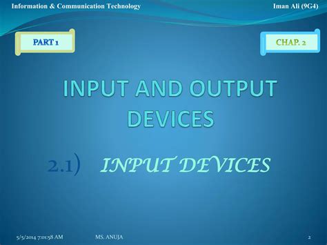 Input Devices Main PPT