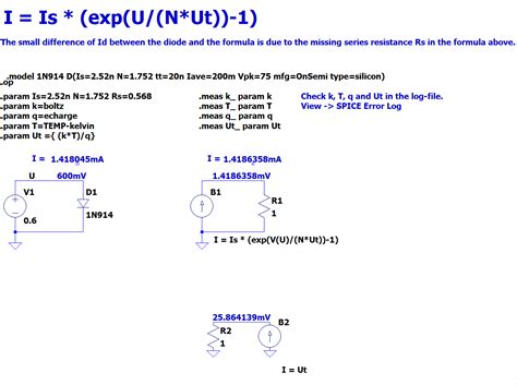 diodes ltspice simple equation calculation error with meas