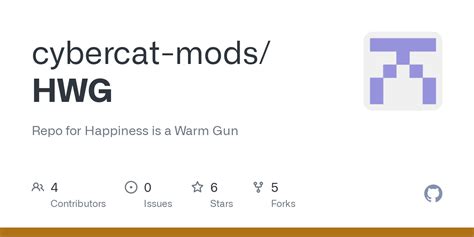 Issues Cybercat Mods HWG GitHub