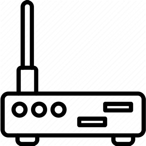 Modem Network Router Wifi Icon Download On Iconfinder