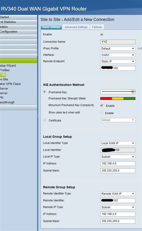 Vpn Between Rv042g And Rv340 What Am I Missing Cisco Community