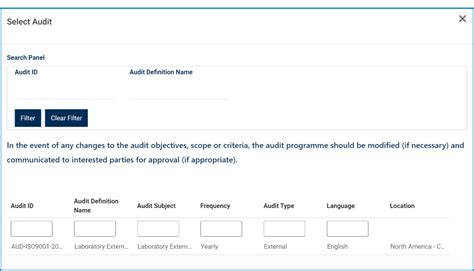 Add Audit Definition To Plan Audit 11