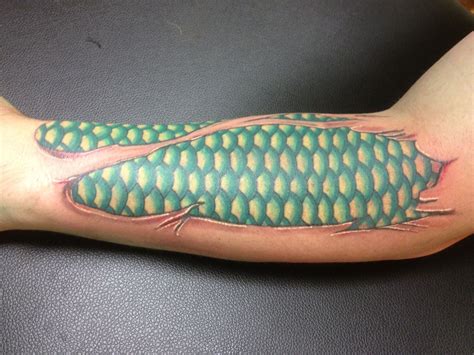 Fish Scales Tattoo