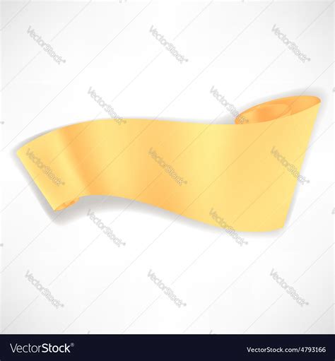 Paper Scroll Royalty Free Vector Image VectorStock