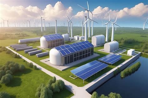 Premium Photo Virtual Power Plant Concept Vpp Cloudbased Distributed