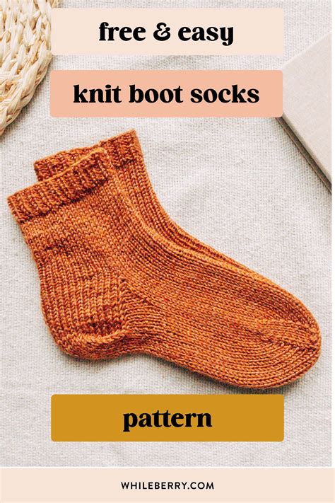Simple Sock Knitting Patterns For Beginners Sock Knitting Patterns Knitting Patterns Knitted