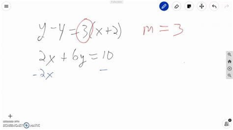 SOLVED Determine Whether The Graphs Of The Given Equations Are Parallel Perpendicular Or