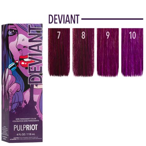 Pulp Riot Semi Permanent Deviant Plum Semi Permanent Barkers Hairdressing And Beauty Suppliers