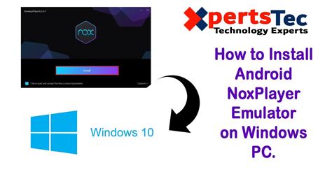 How To Install Noxplayer Emulator Android On Windows Pc Youtube