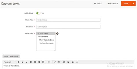 How To Call And Display Static Block On Homepage In Magento 2 Bay20 Software