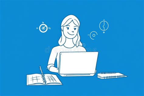 The Concept Of Multitasking Time Management And Productivity Is Represented By A Modern