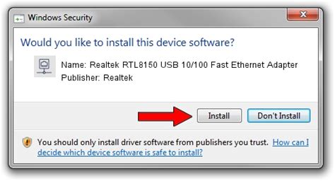 Download And Install Realtek Realtek RTL USB Fast Ethernet Adapter Driver Id