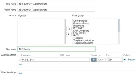 Tutorial Zabbix Monitoring A TCP Port Step By Step