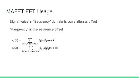 Mafft Multiple Sequence Alignment Using Fast Fourier Transform