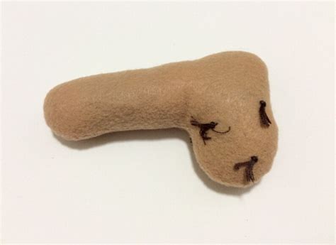 Tan Penis Catnip Toy Etsy