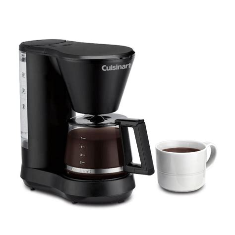 Cuisinart Compact 5 Cup Coffee Maker Black Dcc 5500 1 Ct Shipt