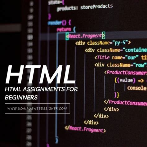Html Assignments For Beginners Html Assignment For Students