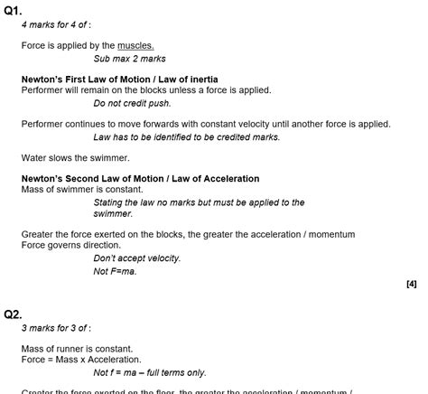 AQA A Level PE Year Biomechanics Lesson Bundle Teaching Resources