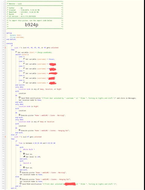 webcore variables and expressions use cases webcore smartthings community