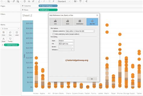 Tableau Box Plot
