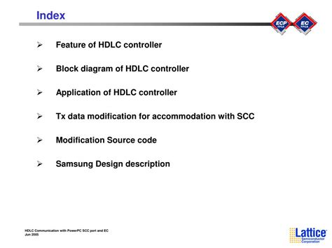 PPT PowerPC SCC Port And EC ECP HDLC Controller Communication PowerPoint Presentation ID 3517572