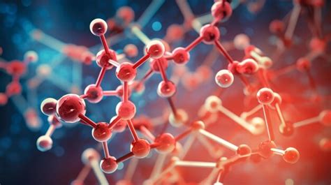 Premium Photo Biologys Building Block The Protein Chain In Medical