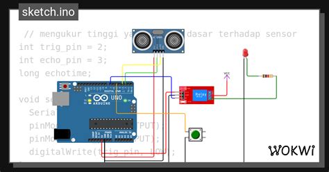 Tank Water Level Volume Liter Wokwi Esp32 Stm32 Arduino Simulator