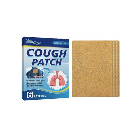 South Moon Cough Patch Relieves Cough Phlegm Throat Dry Itch Acupoint Health Patch For
